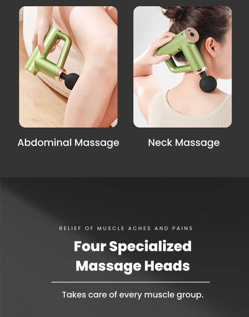 TONO Massage Gun Fascia Instrument Muscle Relaxation Vibrating Gun ...