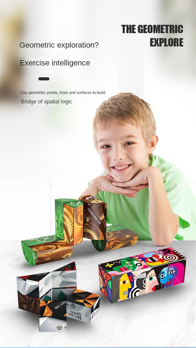 Children Educational Intelligence Exercise Variety Infinite Rubik's ...