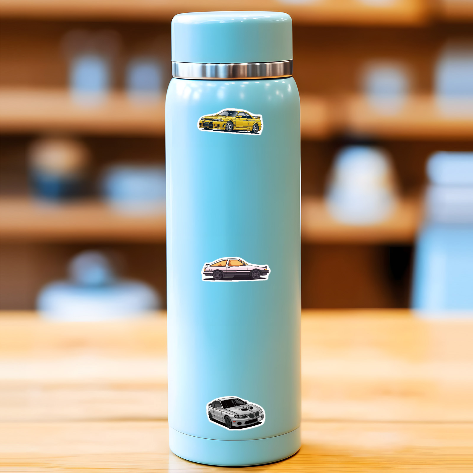 50 pcs Unique Creative Racing Car Stickers, Pretty Cool Aesthetics ...