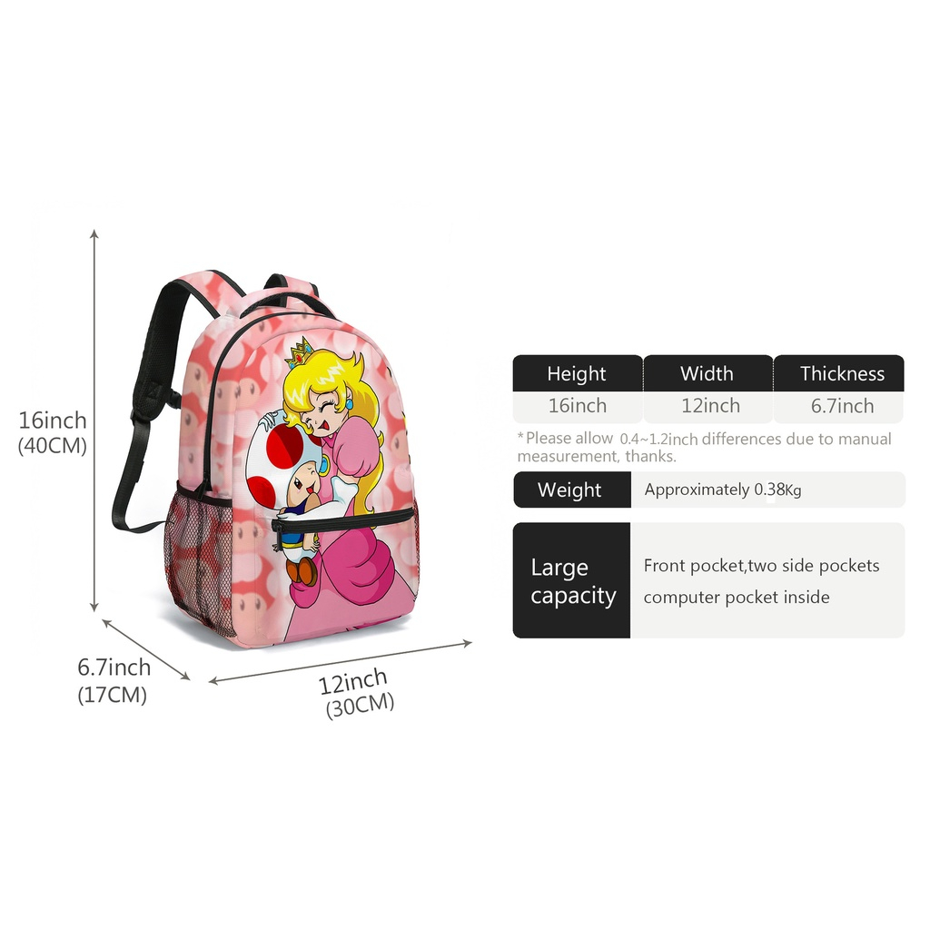 mario bros backpack for students super mario bag for kids backpack ...