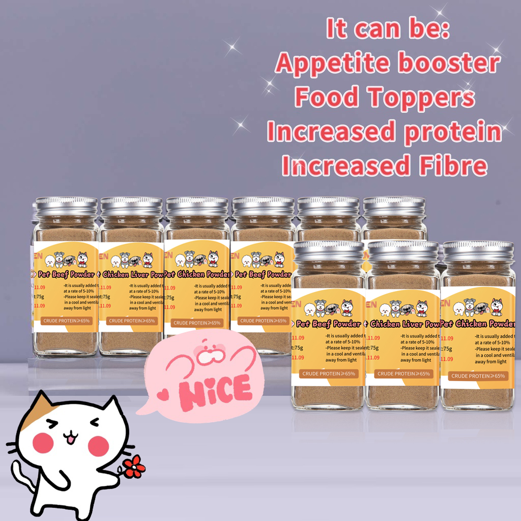 Appetite Booster for Dog and Cat Food Toppers for Picky Eaters of Pets ...