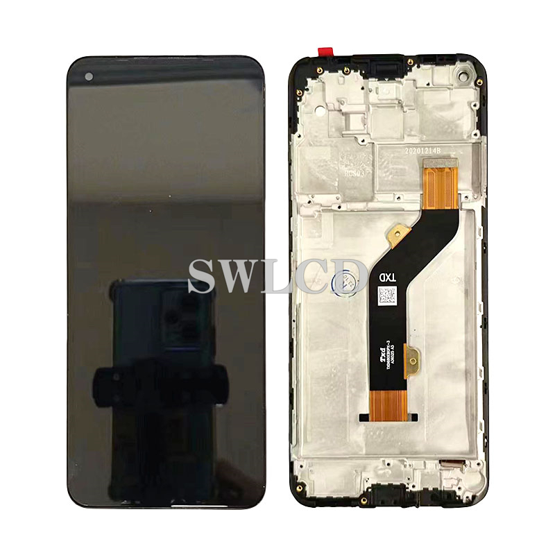 For Tecno Camon 16 LCD With Frame Display Screen touch Replacement Cellphone LCD CE7 | Shopee ...