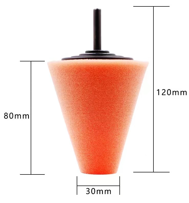 Tire Polishing Sponge Auto Wheel Used For Electric Drill Burnishing ...