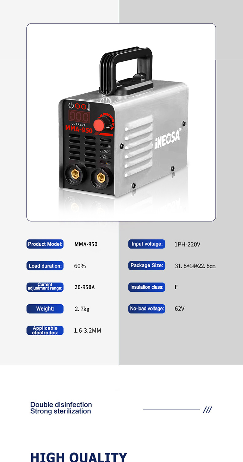 Welding Machine MMA-950 Inverter Welding Machine Portable IGBT Digital ...