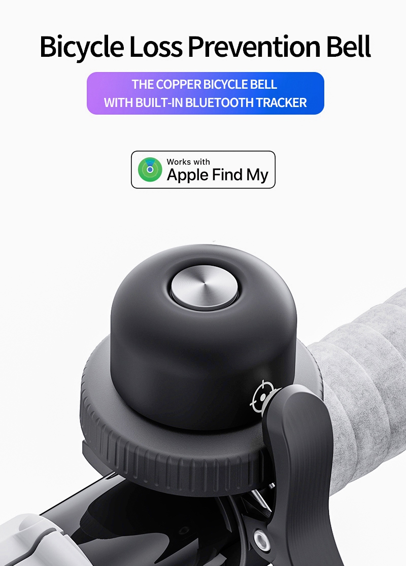 Mechanical Bicycle Bell Hidden GPS Positioning Tracking Anti-theft ...