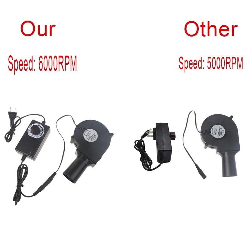 Portable Blower Kalan Air Turbo Blower BBQ Blower Fan Cooking Blower ...