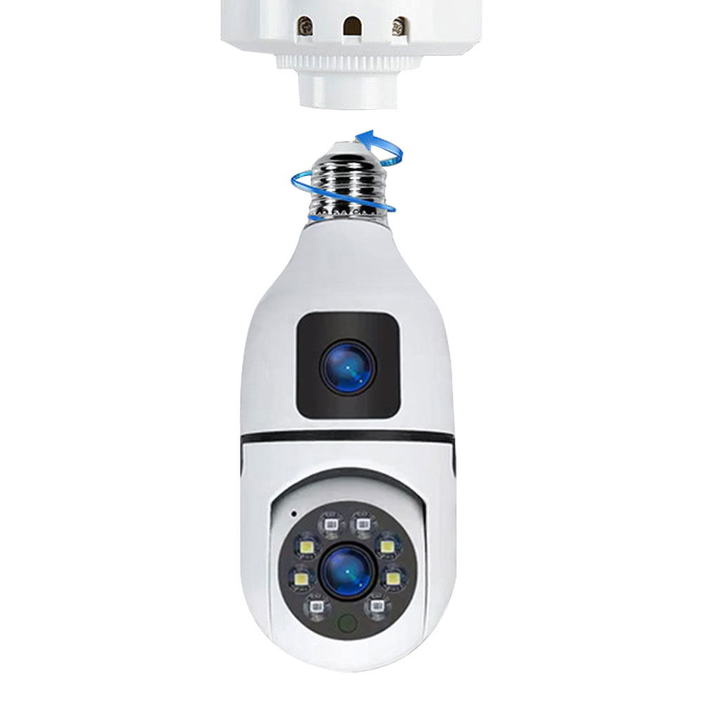 V380 Pro Q19 Plus Dual Lens Cctv Camera Connect To Cellphone Cctv With ...