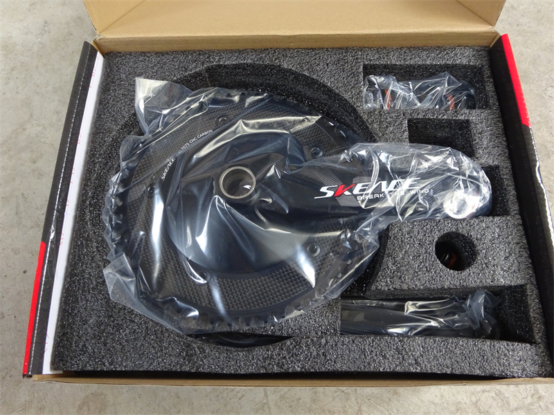 SKEACE Break The Wind Alumniun Alloy Carbon Crankset Fixed Gear ske 49T ...