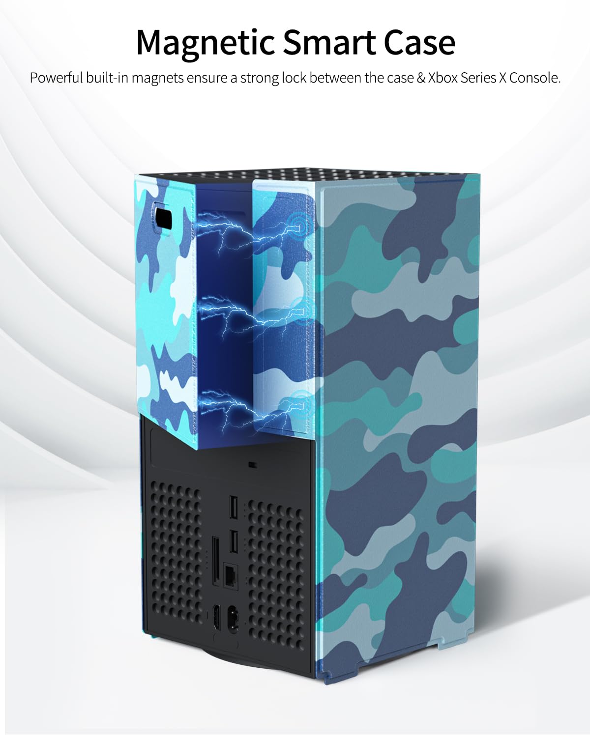 Magnetic Smart Wraps for Xbox Series X/S Console, Protective Wraps ...