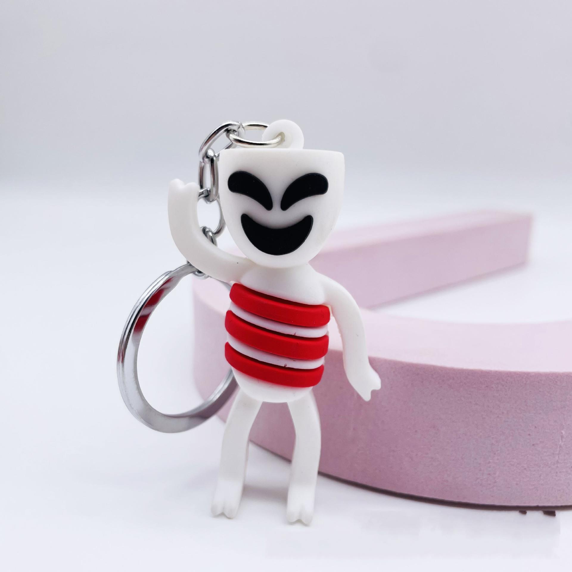 The Amazing Digital Circus Pomni Jax Keychain Figure Anime Doll Toy ...