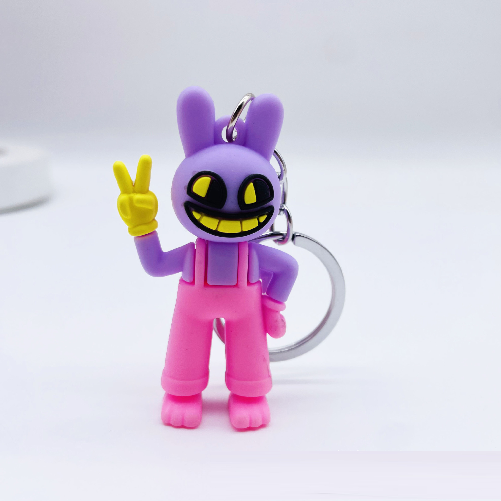 The Amazing Digital Circus Pomni Jax Keychain Figure Anime Doll Toy ...