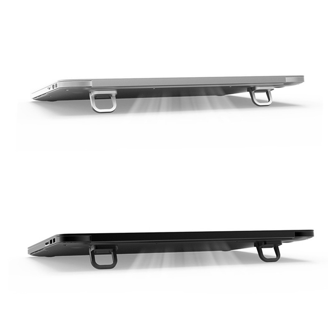 Laptop Metal Stand for Desk Notebook Keyboard Stand Riser Aluminum Mini ...