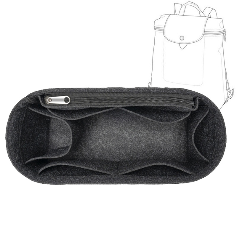 For Longchamp LE PLIAGE Backpack Felt Purse Insert Organizer Women and ...