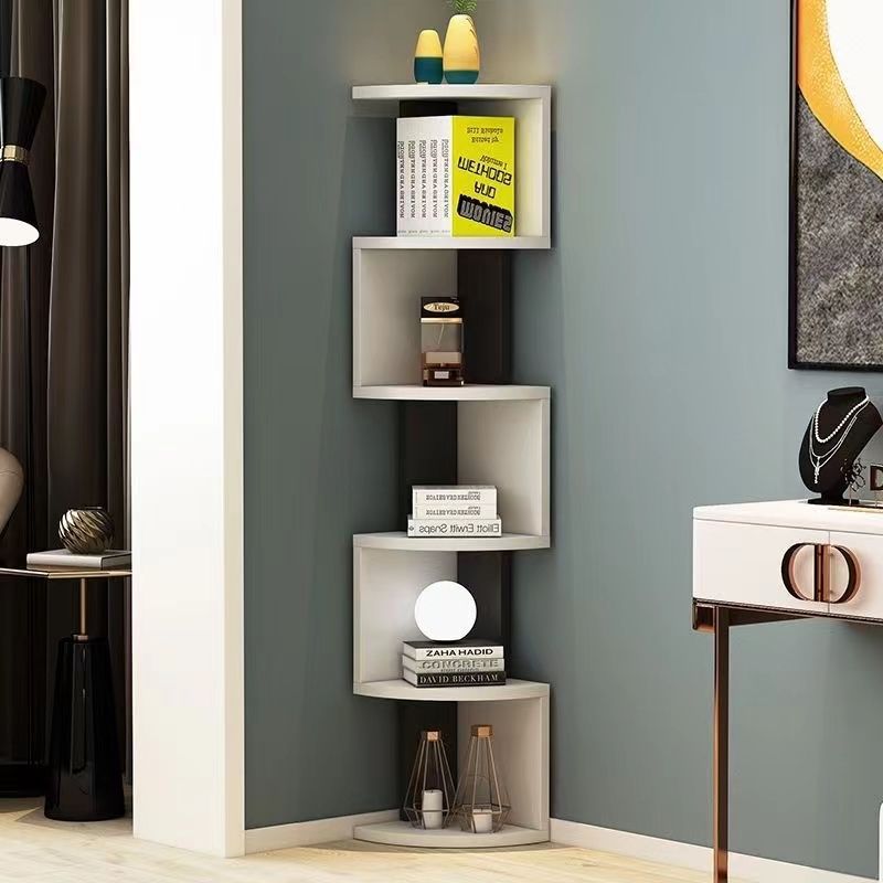 Wall Shelf Minimalist Floating Wall Mount Corner Shelves Storage Rack ...