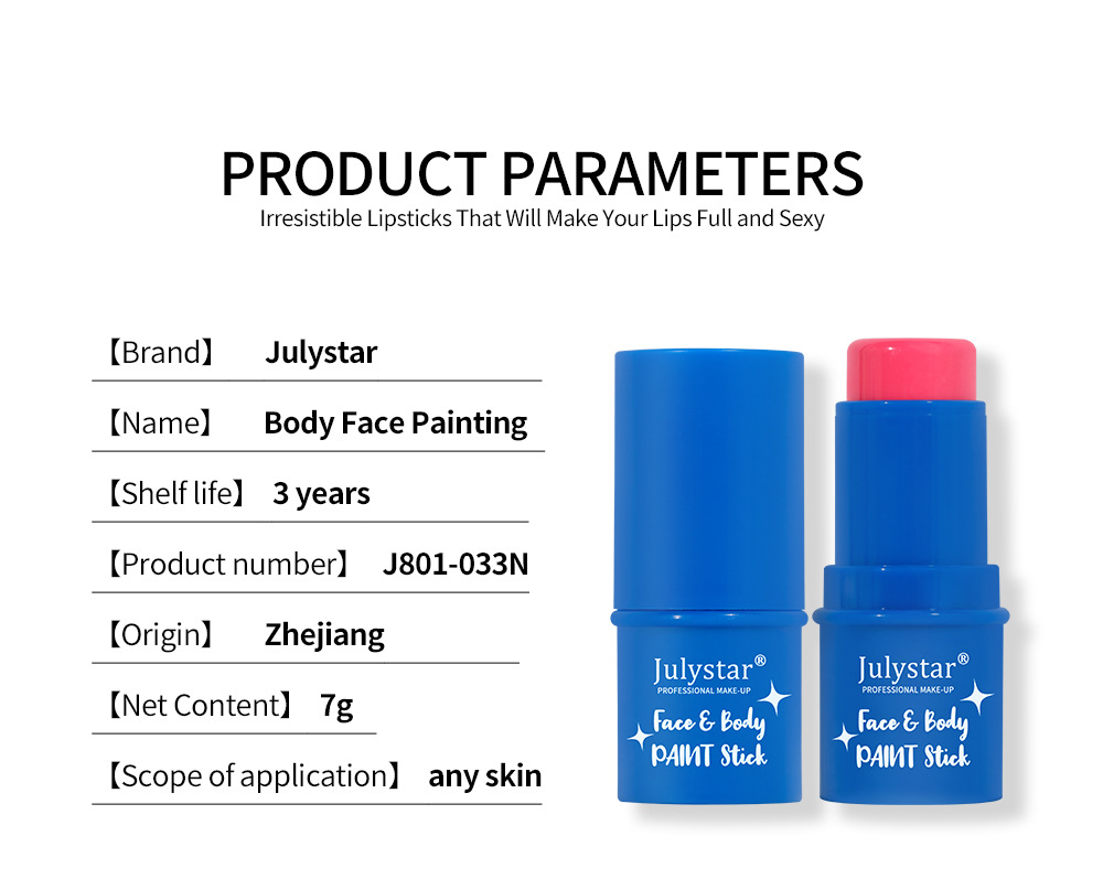 Julystar Halloween Body Painting Paste Cross-border Makeup Facial Water-soluble Fluorescent Face ...
