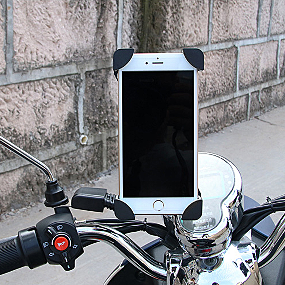 Essager Motorcycle Phone Holder For iPhone Huawei Mobile Phone Stand ...