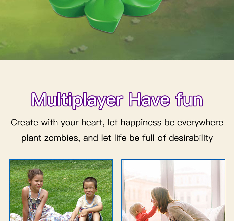 Plants vs. Zombies Biting Fingers Sound And Light Game Funny Toy For ...