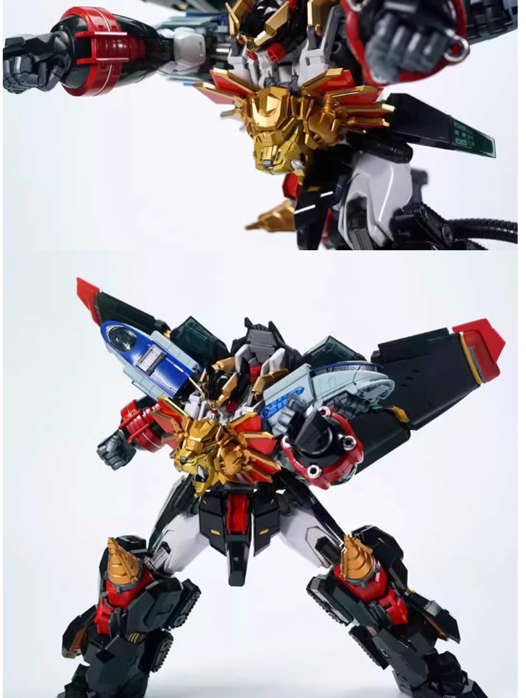 Ex Explosive King Model 01 Brave King Lion Fit Alloy Finished Product ...