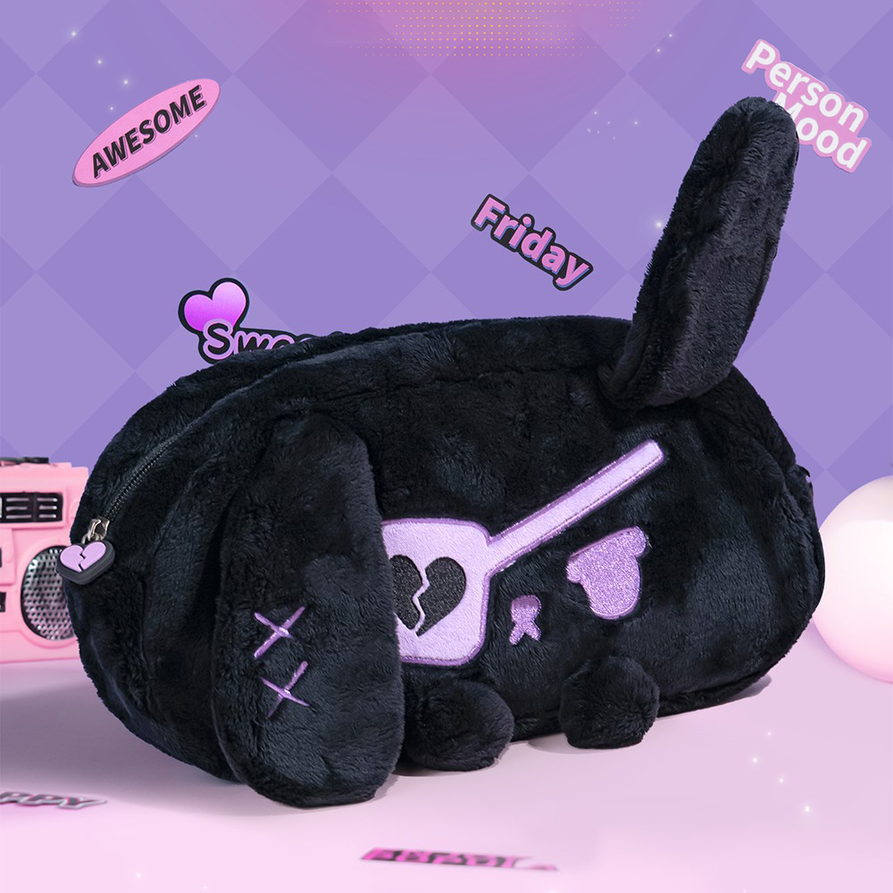 GeekShare Switch Case Plush Bag with A Shoulder Strap Cartoon Crossbody ...