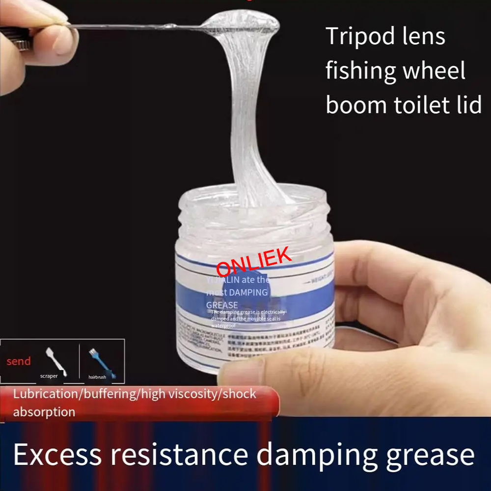 （1-2 Day Delivery) 100g Damping grease lens tripod pan head washing ...