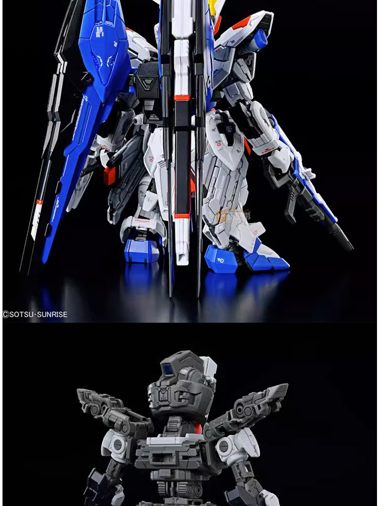 Bandai MG MGSD ZGMF-X10A freedom Gundam freedom Q Version MG Assembly ...
