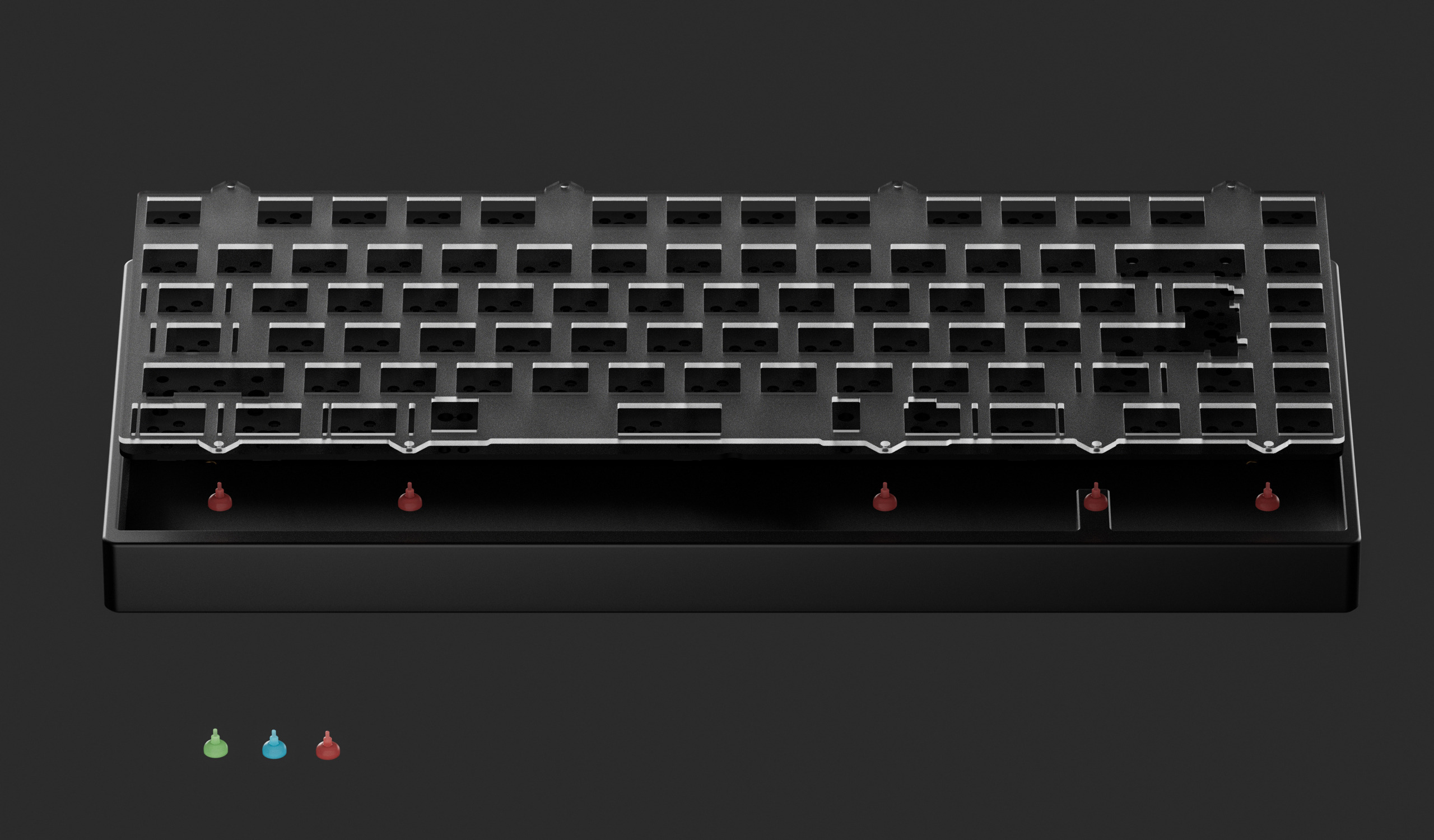 KBDfans Taco 75% Mechanical Keyboard DIY KIT (Without Plate/ keycaps ...