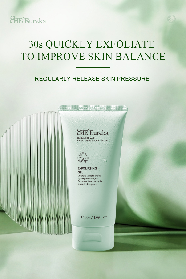 SHEEureka FDA Facial Body Scrub Herbal Extract Exfoliating gel for face ...