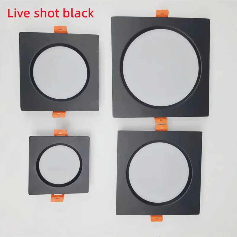 LED Slim Square Pinlight Downlight 7W 12w 15w 20w Recessed Grill ...