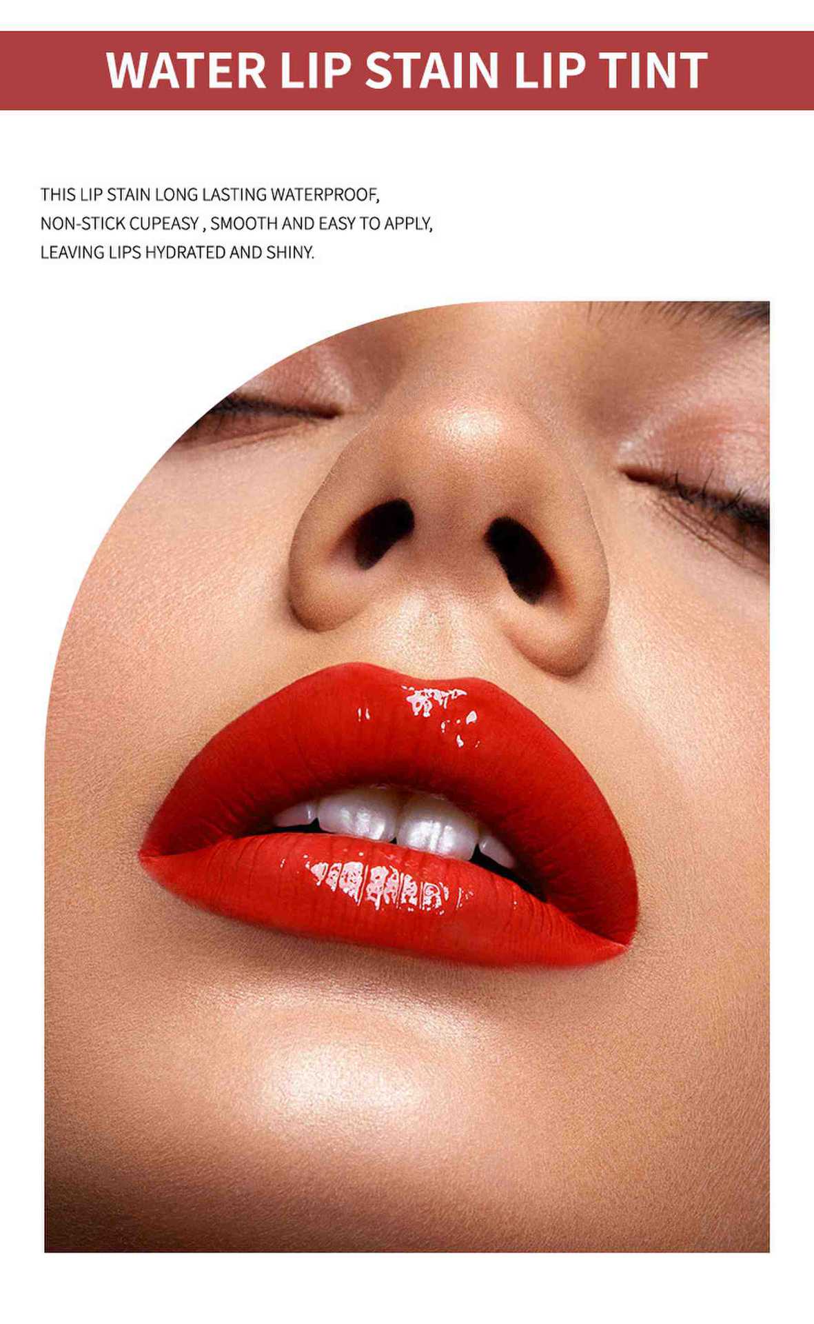 Non-fading Lip Dye Lip Gloss Lip Gloss Matte Long-Lasting Lip Cheek ...