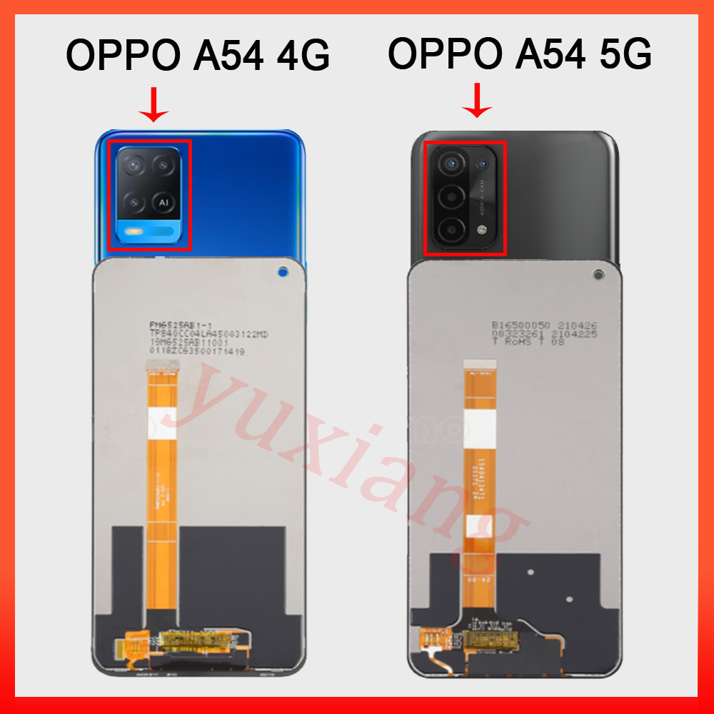 OEM For OPPO A52 4G A54 4G A54 5G A55 4G A55 5G A92 4G LCD Display Touch Screen Replacement ...