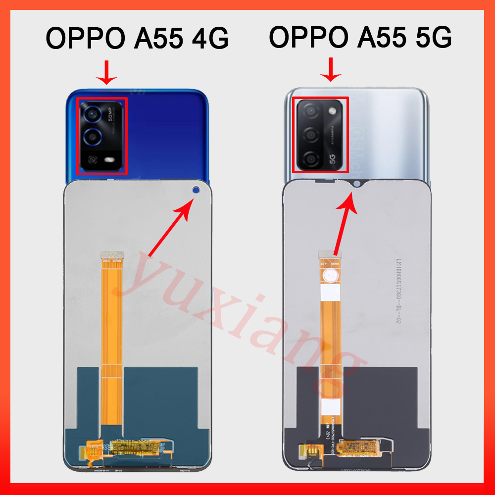 OEM For OPPO A52 4G A54 4G A54 5G A55 4G A55 5G A92 4G LCD Display ...