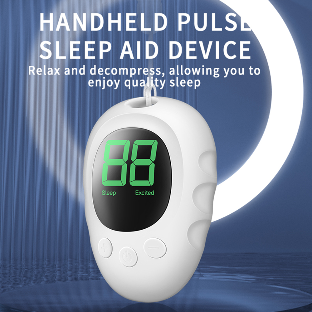 Microcurrent Intelligent Sleep Apparatus Handheld Low Frequency Pulse ...