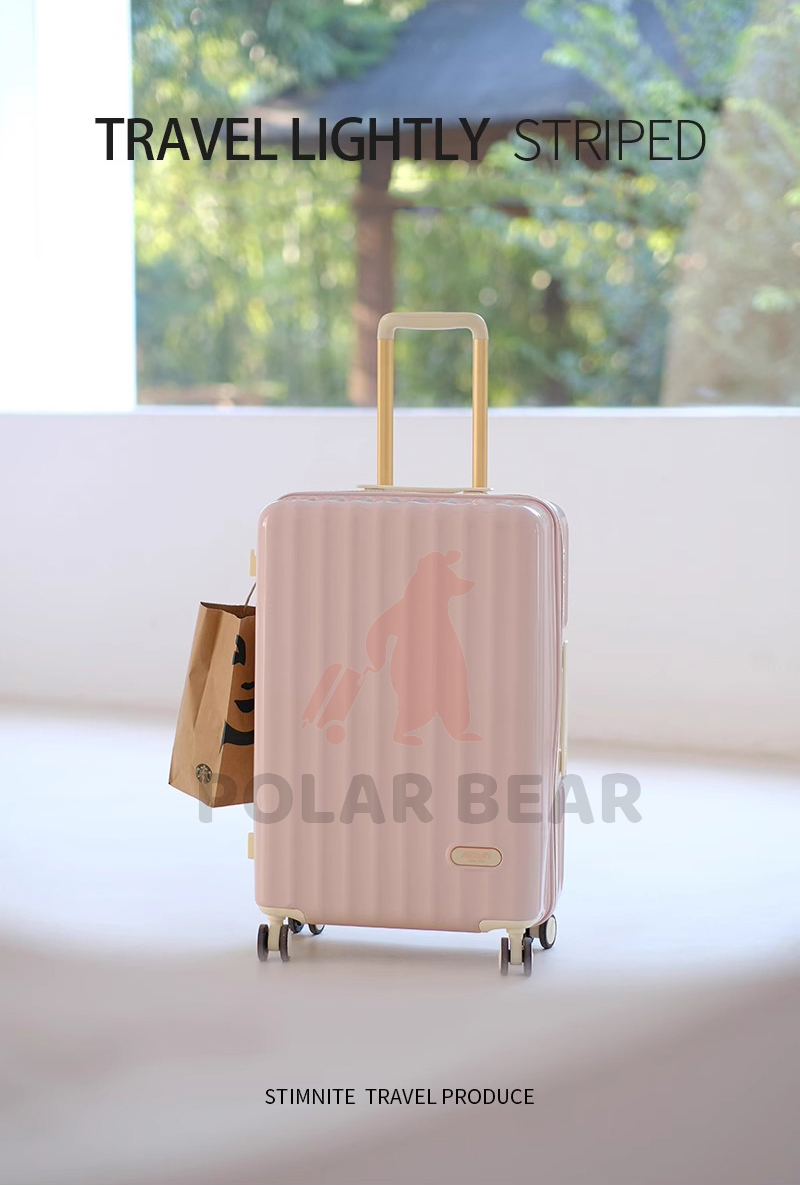 20/24 Inch Japanese Style Suitcase Luggage Universal Silent Wheels ...