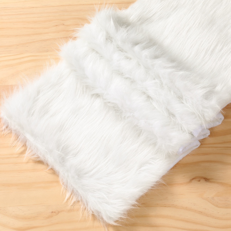 47.2'' Faux Fur Table Runner Warm Pluh Tablecloth Home Decor Ramadan ...