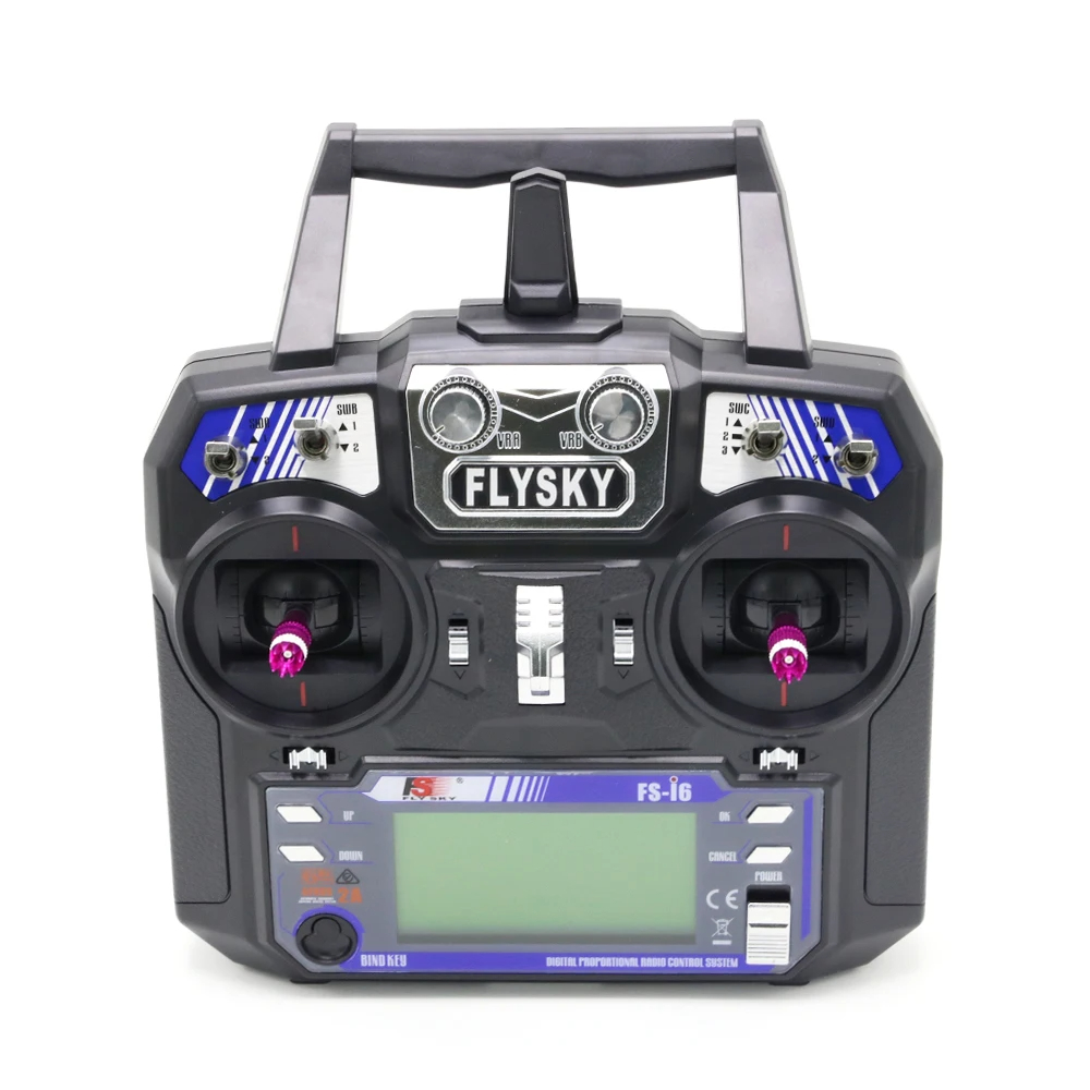 FLYSKY FS-i6 i6 2.4G 6CH AFHDS Transmitter With iAB iA6B Receiver Radio ...