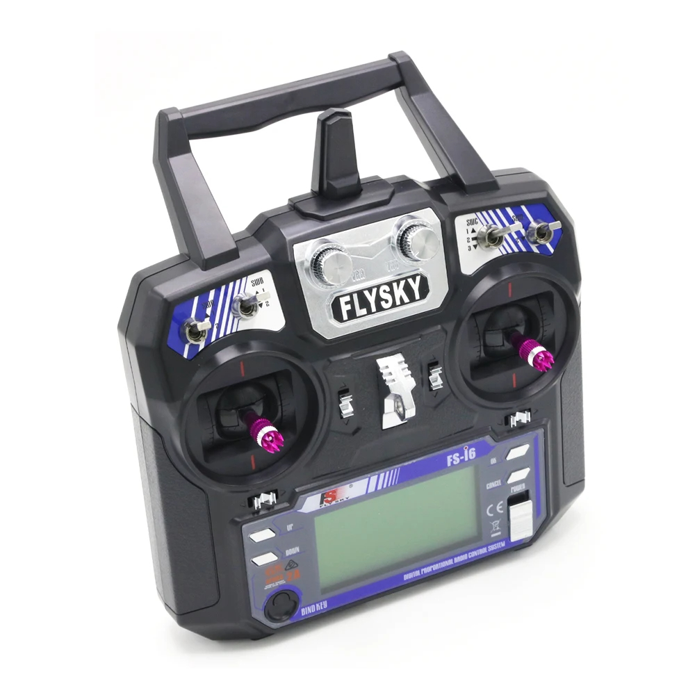 FLYSKY FS-i6 i6 2.4G 6CH AFHDS Transmitter With iAB iA6B Receiver Radio ...