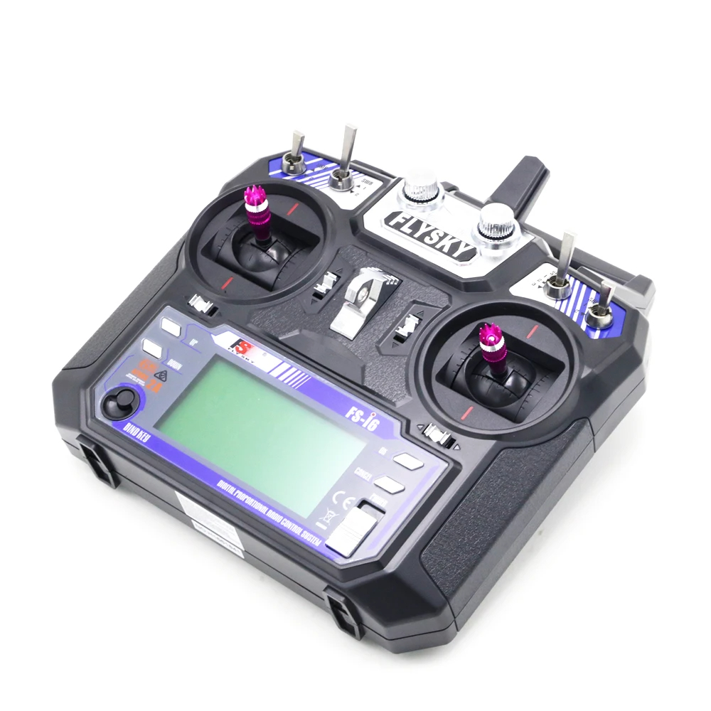 FLYSKY FS-i6 i6 2.4G 6CH AFHDS Transmitter With iAB iA6B Receiver Radio ...
