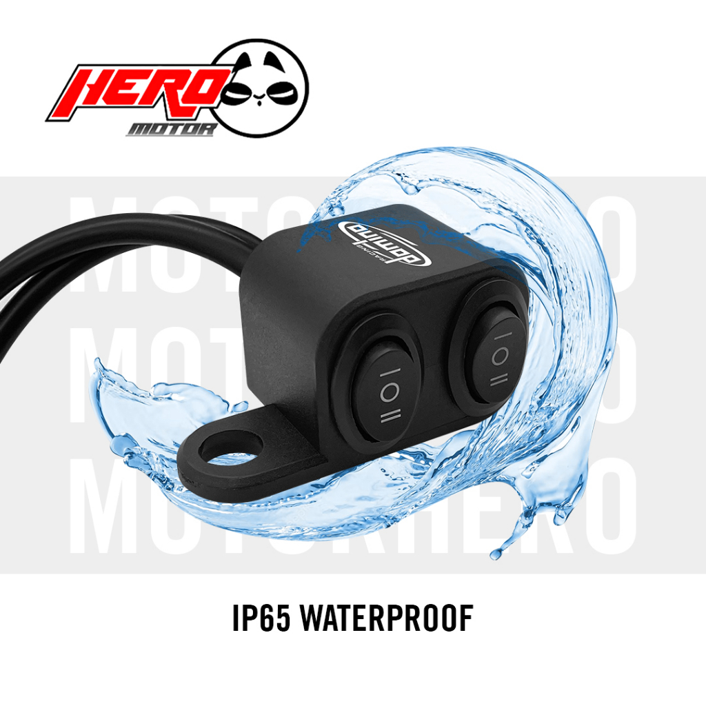 Domino Dual 3-Way Switch v2 Universal Side Mirror Mount Plug & Play ...