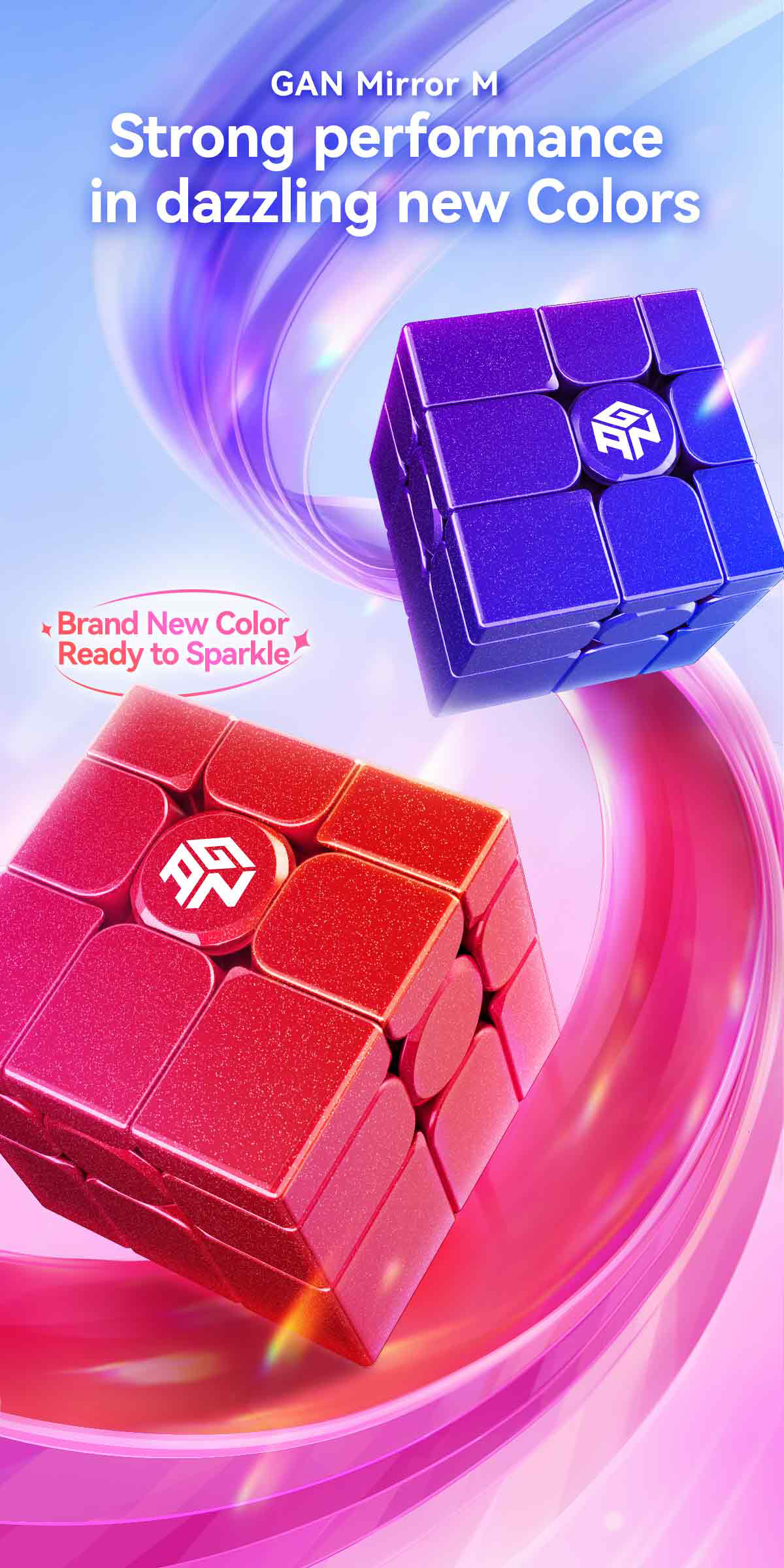 GAN Mirror M Magnetic 3x3 Mirror Cube Children's Educational Toy ...
