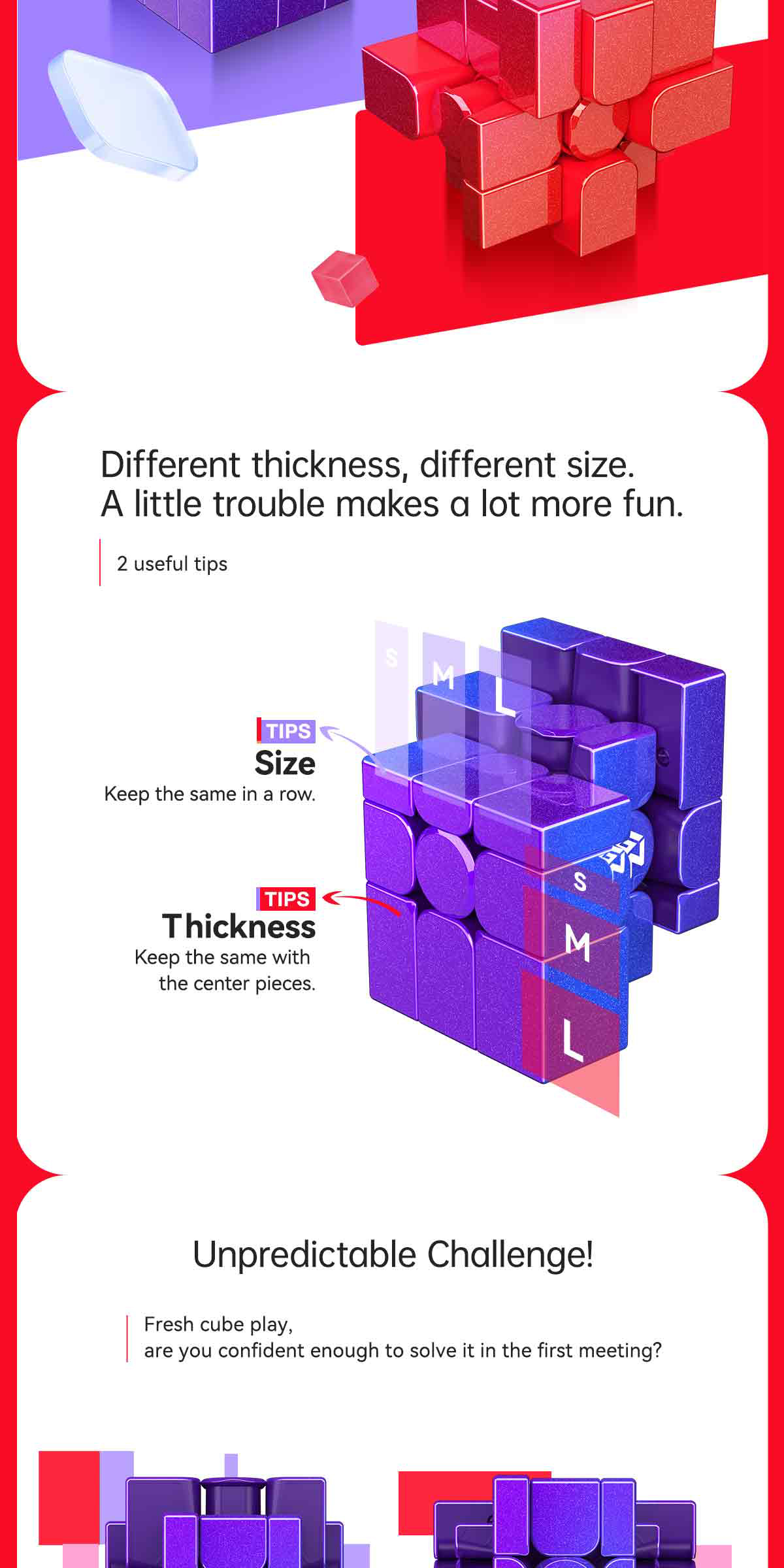 GAN Mirror M Magnetic 3x3 Mirror Cube Children's Educational Toy ...