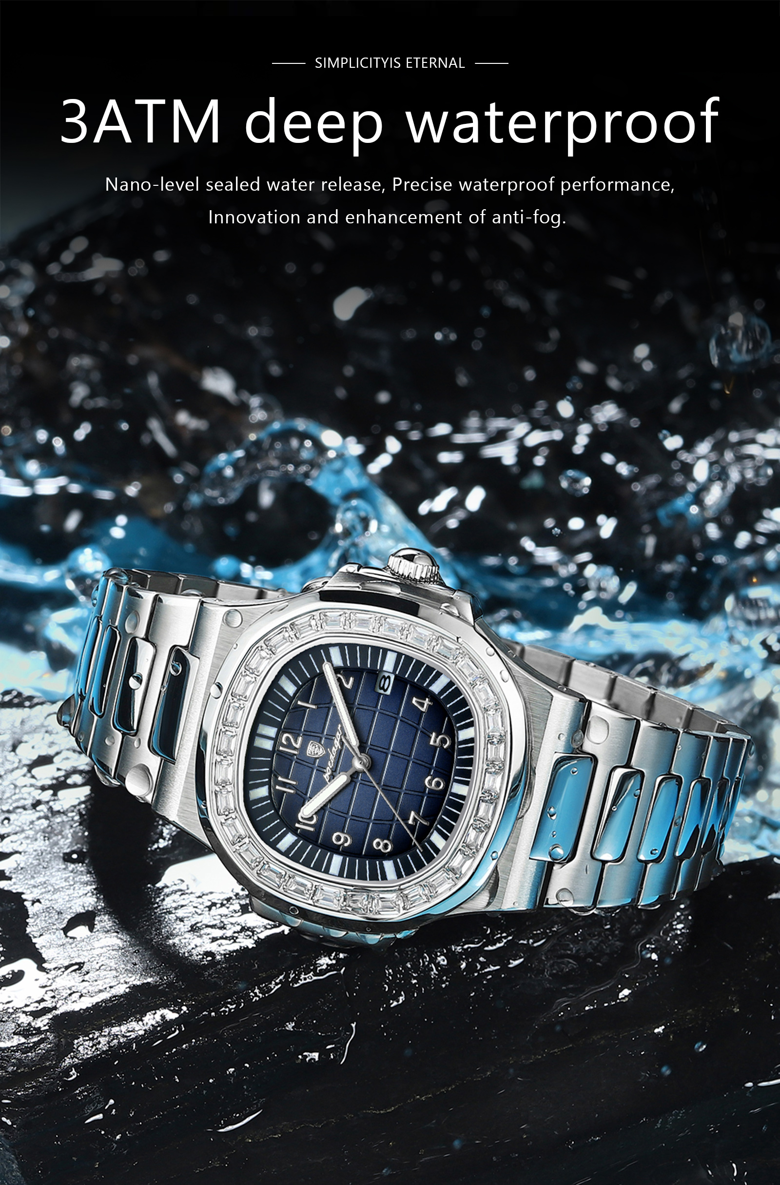 POEDAGAR Fashion Watch For Men Waterproof Original Relo Branded ...