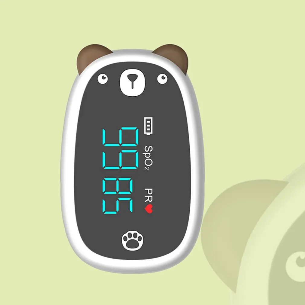 Infant Finger Pulse Oximeter Pediatric Blood Oxygen Saturation Meter ...
