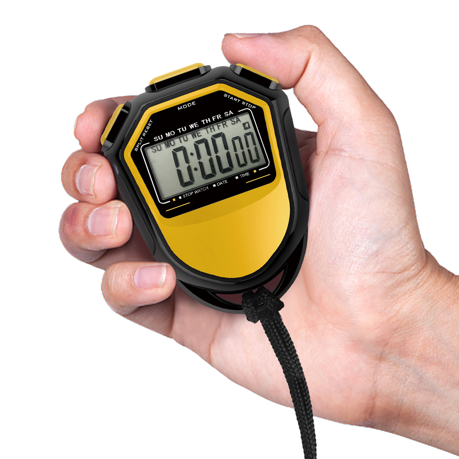 [Ourdoor_Clubs] Stopwatch Chronograph Timer Counter Waterproof Digital ...