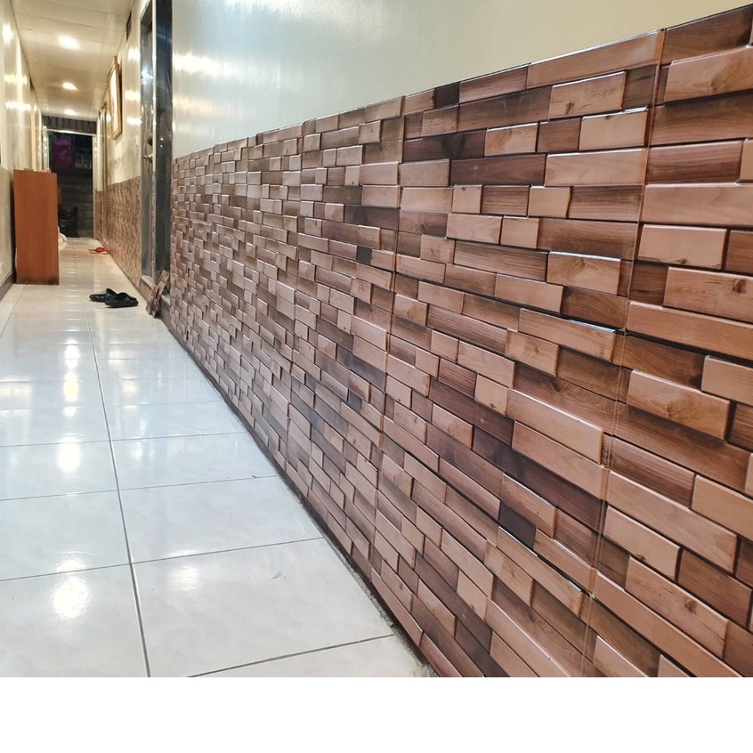 Upgraded Thickened 3D wallpaper adhesive wall decor PVC Waterproof Wall ...