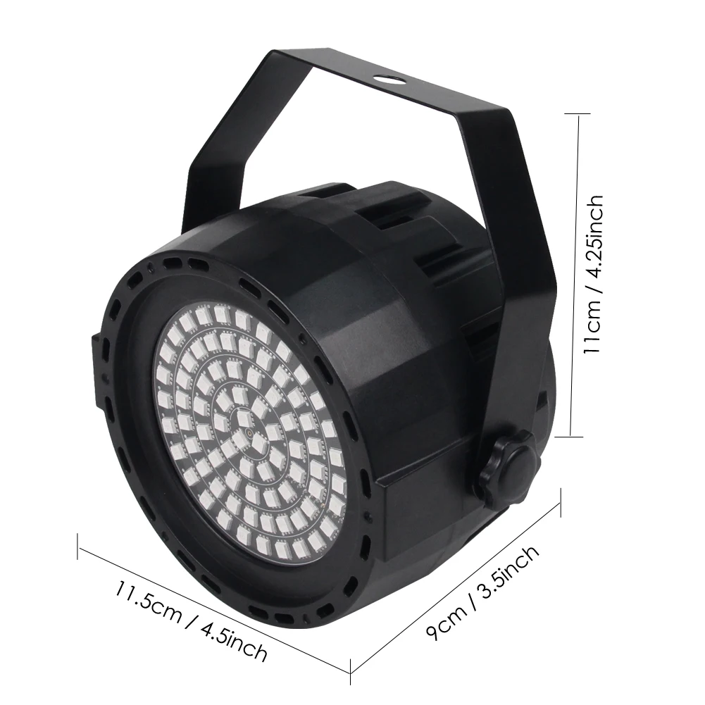 Stage Lights,RGB 78LED Par Lights Sound Activated DMX Control ...