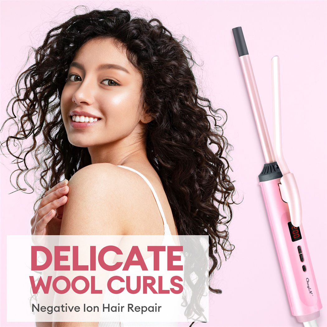 CkeyiN 9MM Hair Curler For Hair Curling Iron For Hair HS522 | Shopee ...