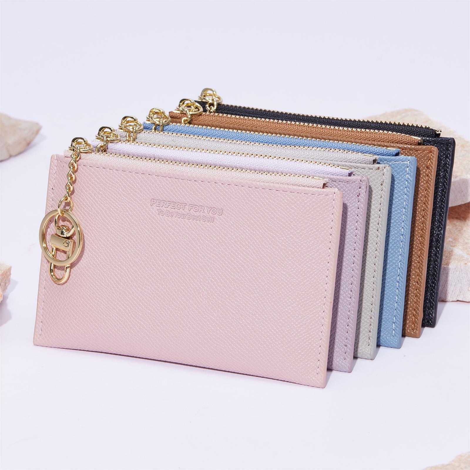 Seagloca New Fashion Multi Card Wallet Zipper Ins Style Mini Card ...