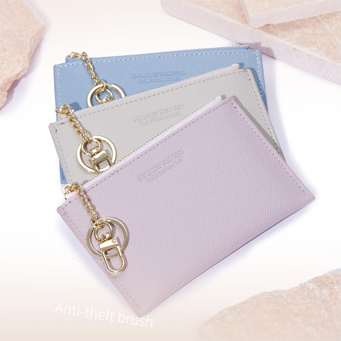 Seagloca New Fashion Multi Card Wallet Zipper Ins Style Mini Card ...