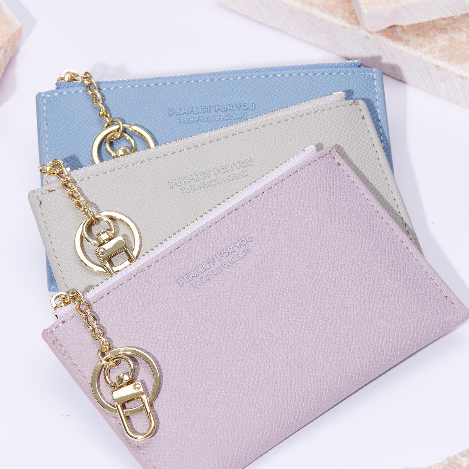 Seagloca New Fashion Multi Card Wallet Zipper Ins Style Mini Card ...