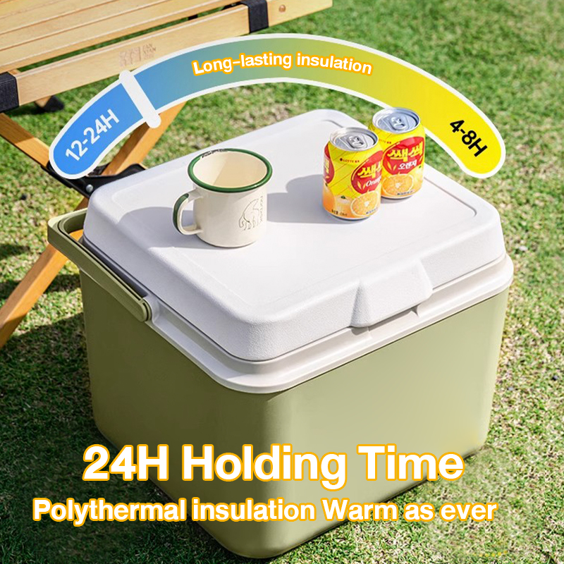 Outdoor Ice Box Warm and cold Camping Small Portable Refrigerator Food ...